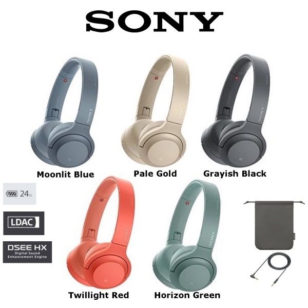 SONY WH-H800 MINI WIRELESS HEADSET (GRAYISH BLACK)
