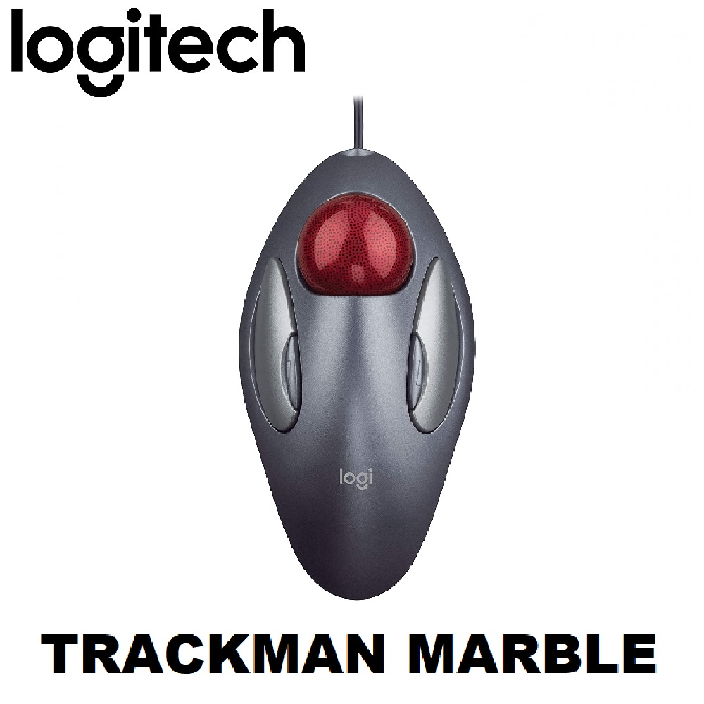 Logitech Trackman Marble Corded Trackball